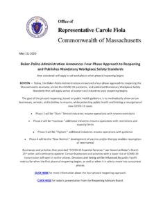 Four-Phase Approach to Reopening - Carole Fiola